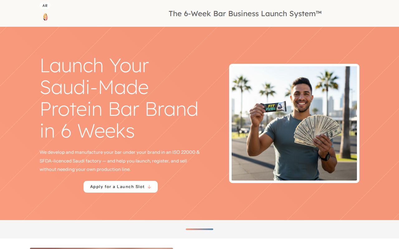 6-week Bar business Launch system™